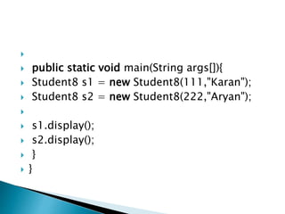 6. static keyword | PPTX