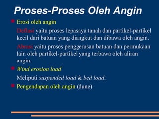 Bentang Alam Eolian | PPT