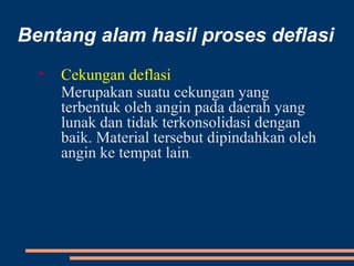 Bentang Alam Eolian | PPT