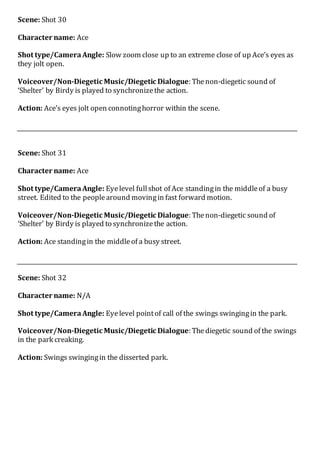 Script-Hannah D'Souza | DOCX | Movies | Entertainment