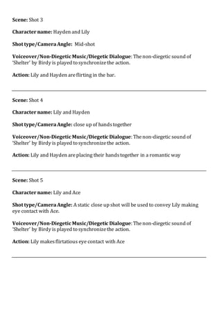 Script-Hannah D'Souza | DOCX | Movies | Entertainment