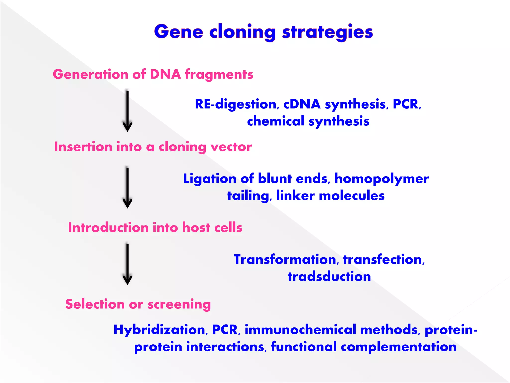 RECOMBINANT DNA TECHNOLOGY | PPTX