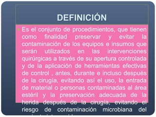 normativa-de-la-técnica-estéril | PPTX