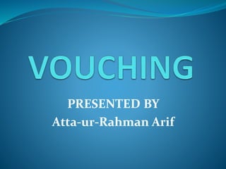 6. vouching | PPT