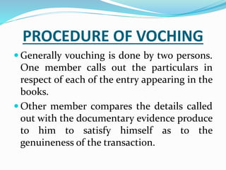 6. vouching | PPT