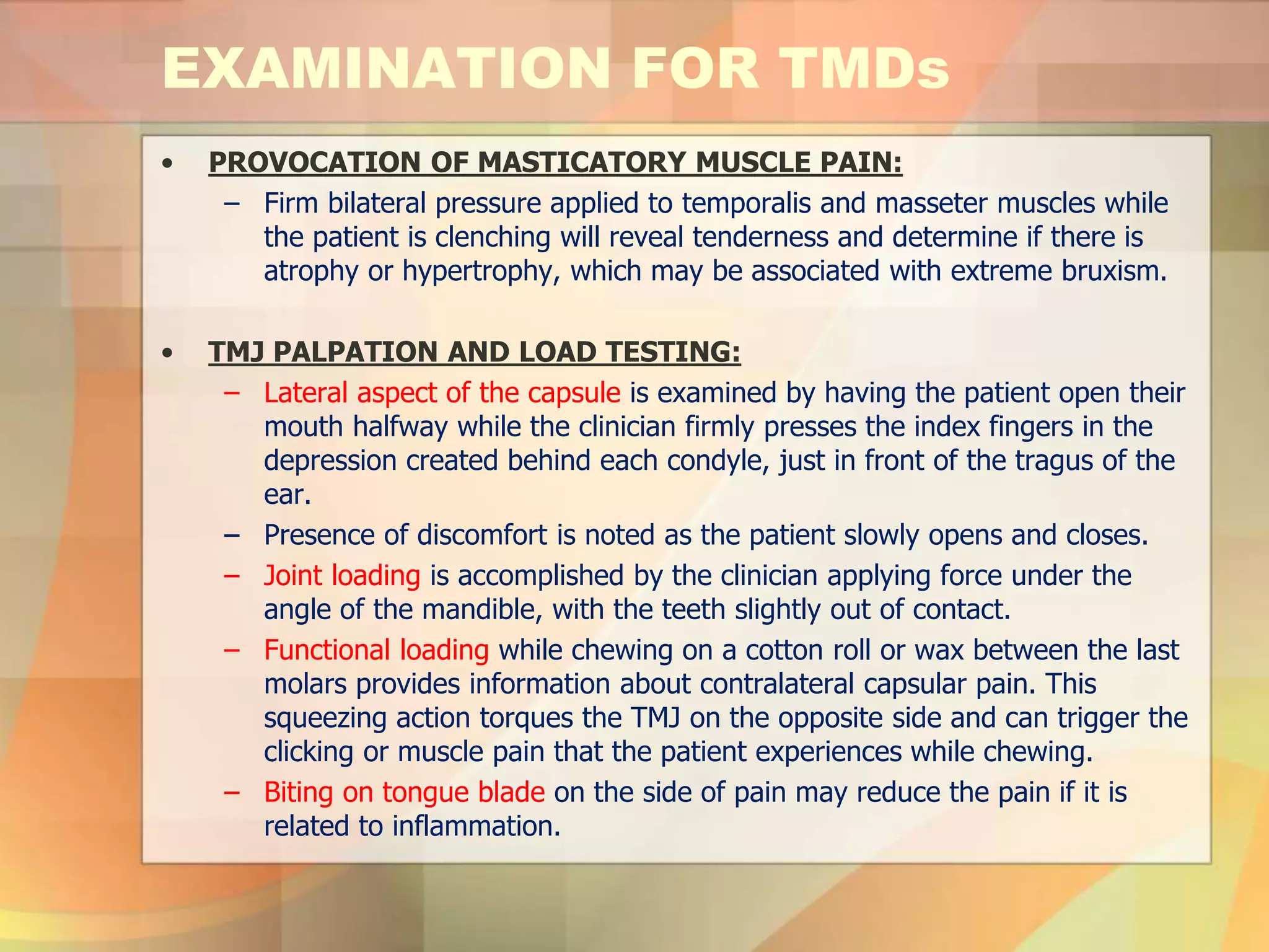 Temporomandibular Joint | PPTX