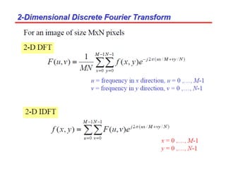 6.frequency domain image_processing | PPT