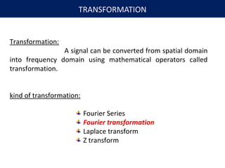 6.frequency domain image_processing | PPT