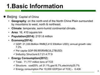 [Climate Change Program]City Paper Presentation : Beijing(China) | PPTX