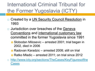 6.1 categories of international crime | PPT
