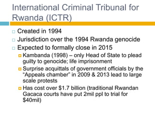 6.1 categories of international crime | PPT