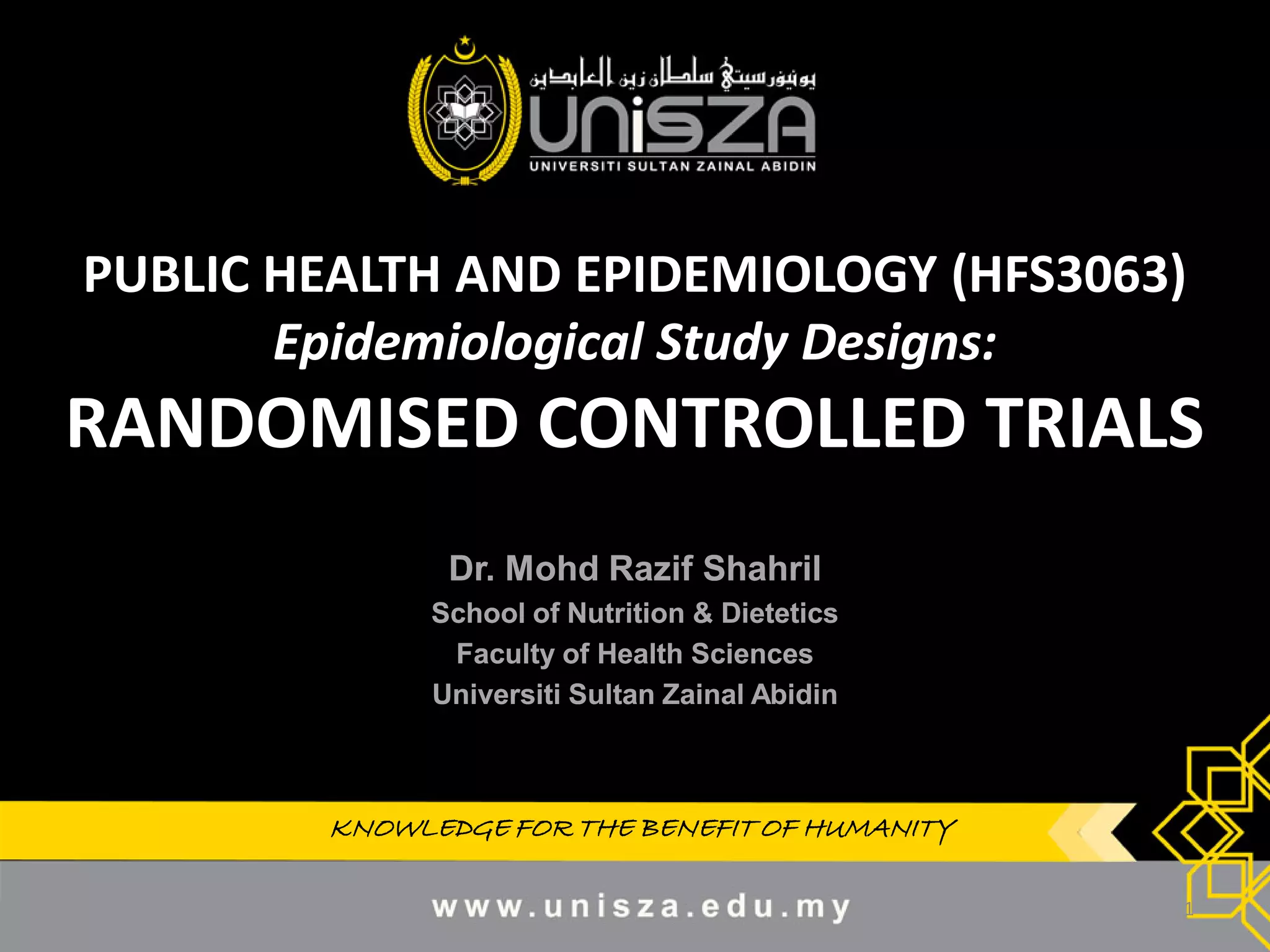 6. Randomised controlled trial | PDF