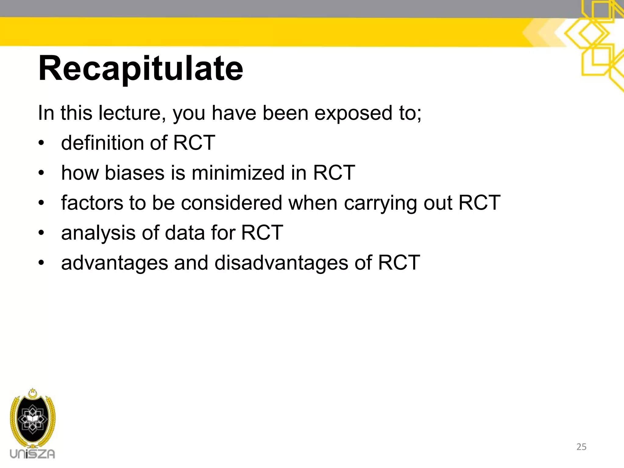 6. Randomised controlled trial | PDF