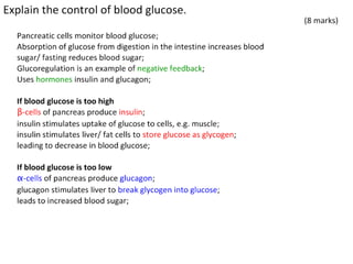 6.6 homeostasis and hormones | PPTX