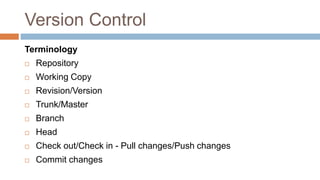 Version control | PPT