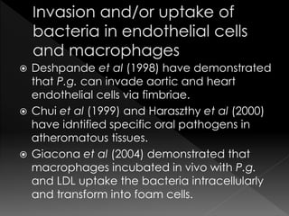 Periodontitis as a risk factor for systemic diseases | PPTX