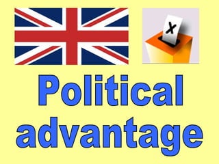 Women and the vote - party advantage | PPT