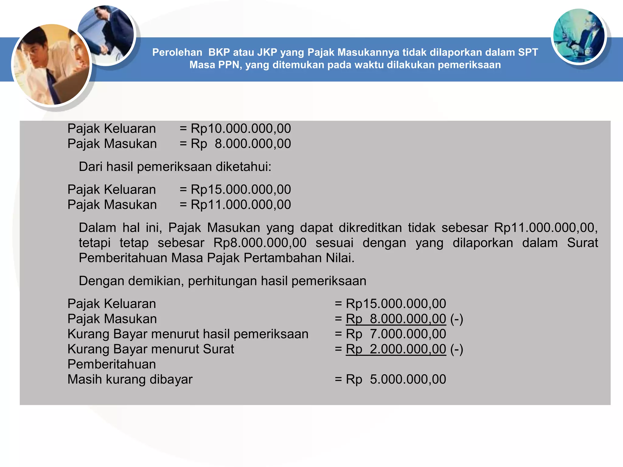 PPN pengkreditan pajak masukan | PPTX