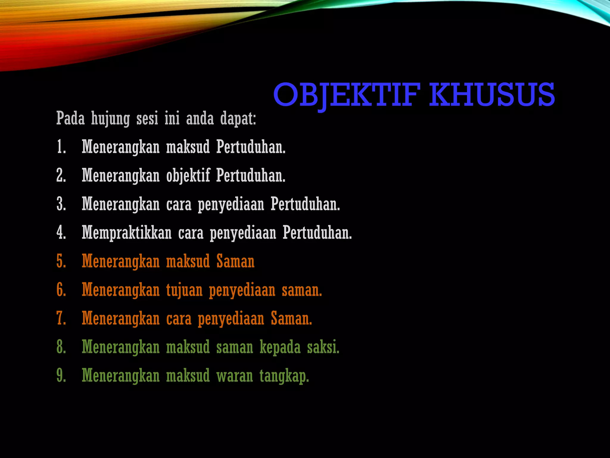 Kertas pertuduhan, fakta kes, saman dan waran tangkap | PPT
