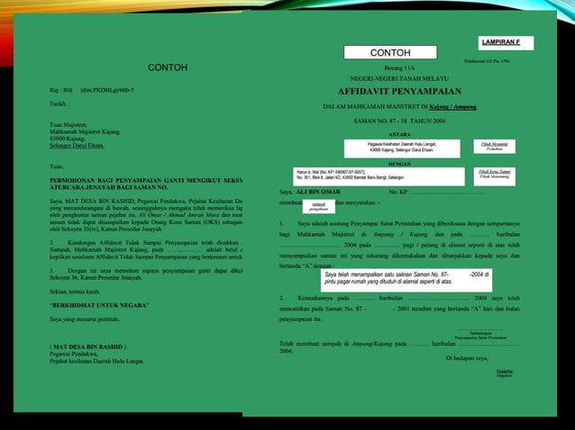 Kertas pertuduhan, fakta kes, saman dan waran tangkap | PPT