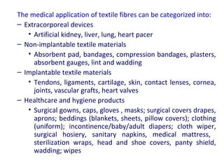 6. medical textiles | PPT