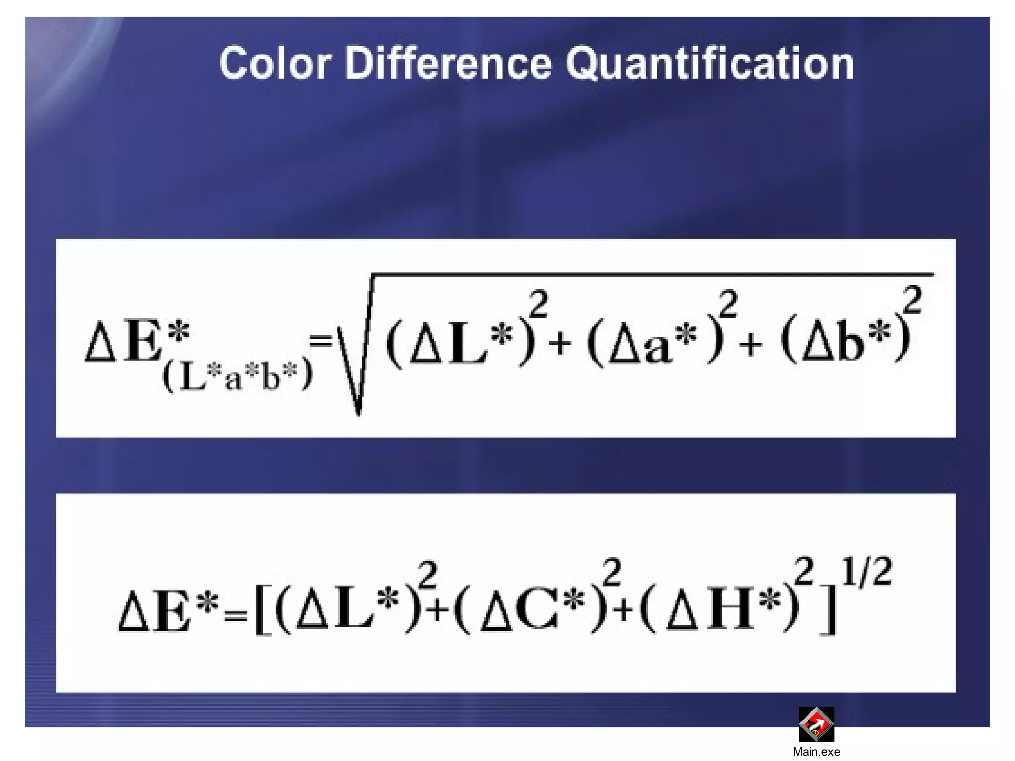 6. colour difference measurement | PPT