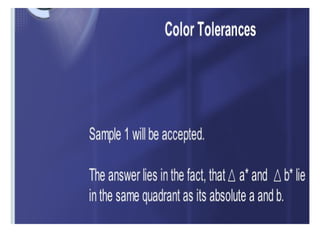 6. colour difference measurement | PPT