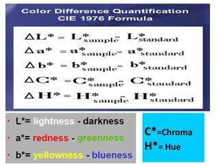 6. colour difference measurement | PPT