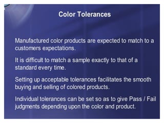 6. colour difference measurement | PPT
