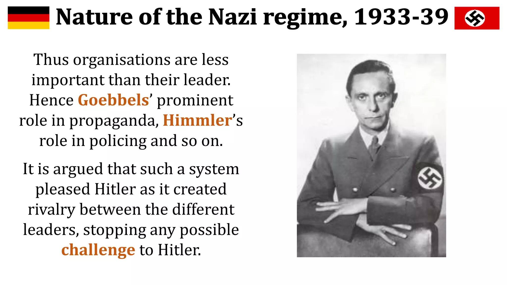 6. nazi government polycratic, feudal, chaotic | PPTX