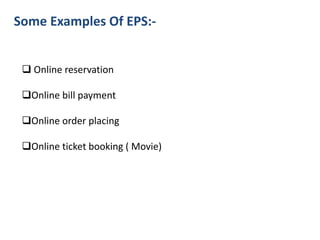 6. electronic payment systems | PPTX