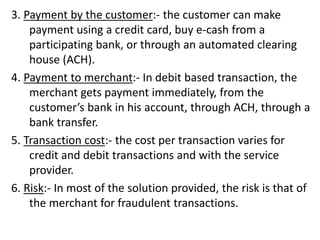 6. electronic payment systems | PPTX