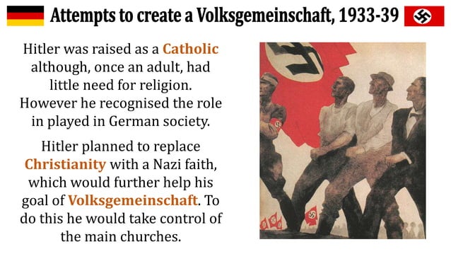 Nazi Germany - policies on religion and the churches | PPTX ...