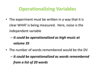 Experimental methods | PPT