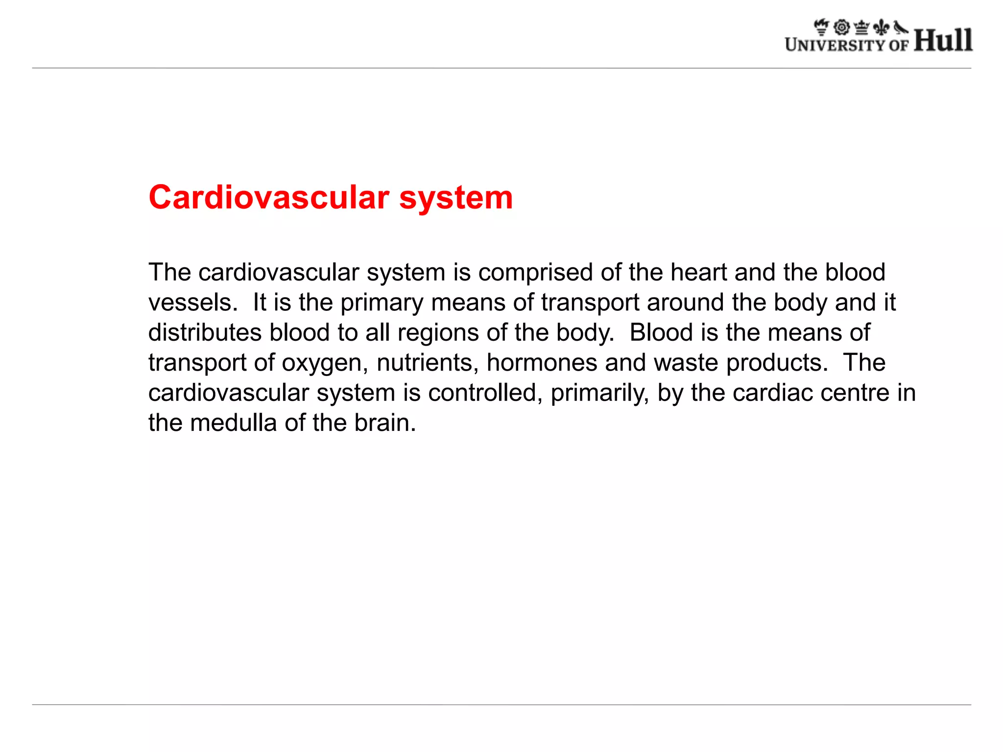 Cardiovascular system | PPT