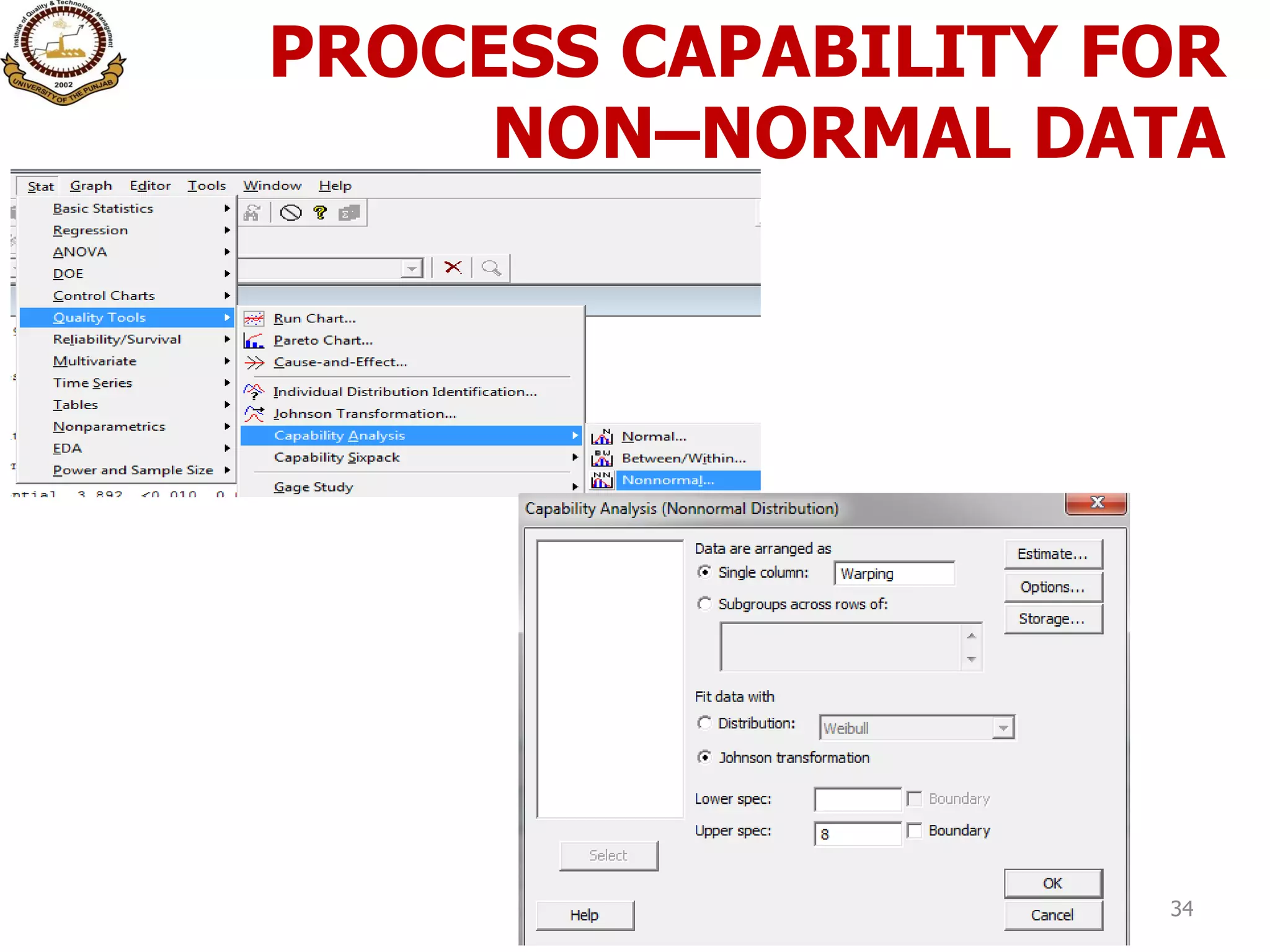 6. process capability analysis (variable data) | PDF
