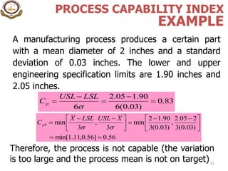 6. process capability analysis (variable data) | PDF
