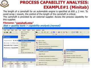 6. process capability analysis (variable data) | PDF