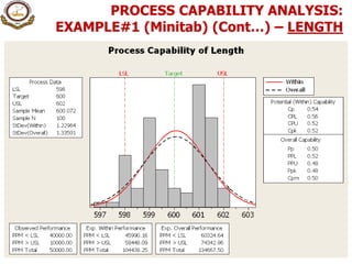 6. process capability analysis (variable data) | PDF