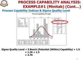 6. process capability analysis (variable data) | PDF