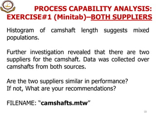 6. process capability analysis (variable data) | PDF