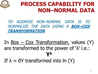 6. process capability analysis (variable data) | PDF