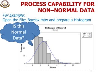 6. process capability analysis (variable data) | PDF