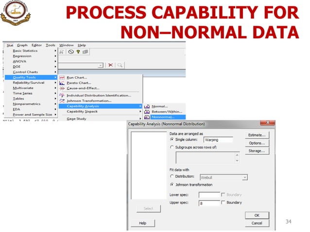 6. process capability analysis (variable data) | PPT