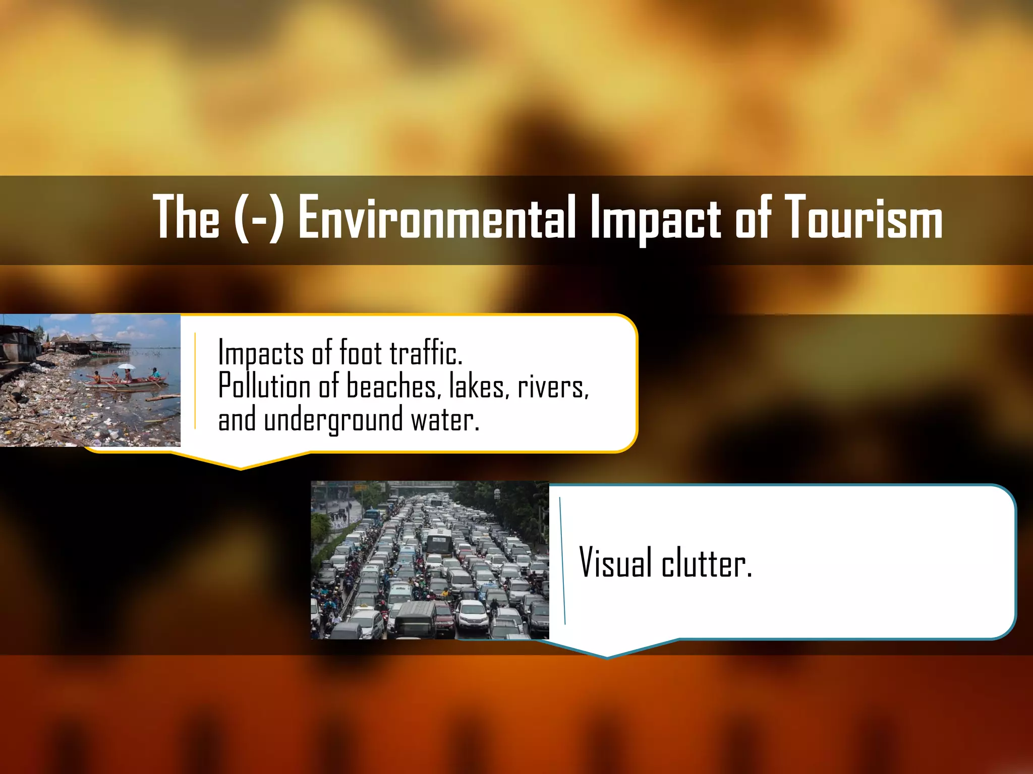 The Environmental Impacts of Tourism | PDF