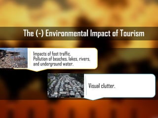 The Environmental Impacts of Tourism | PDF