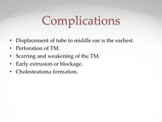 OME-Otitis Media with effusion in children | PPTX