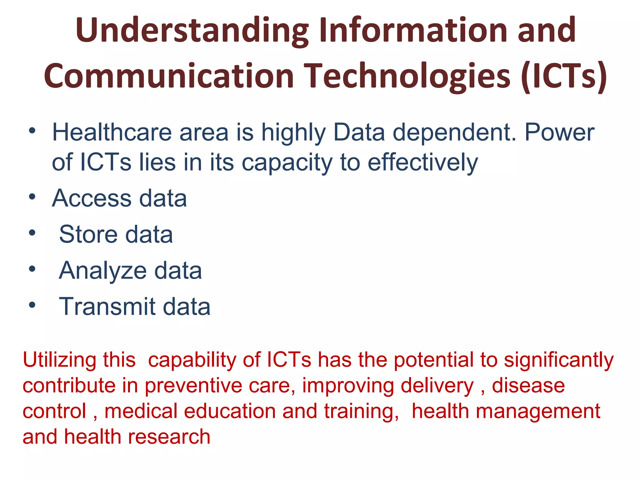 Electronic Health Record Standardisation in India | PPT