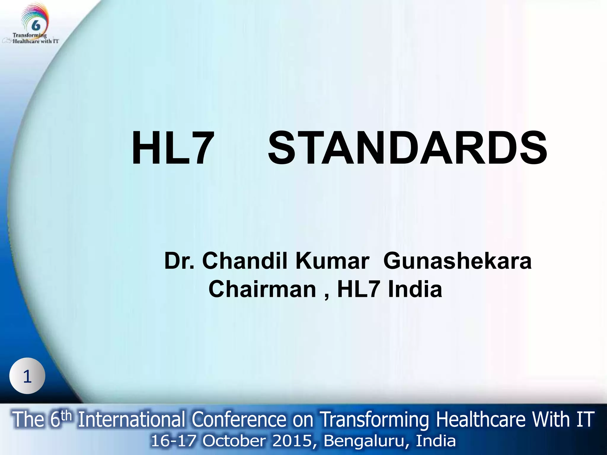 HL7 Standards | PPT