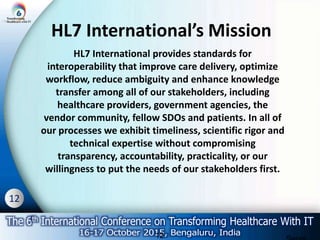 HL7 Standards | PPTX